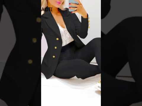 New Women's Elegant Pant Suits