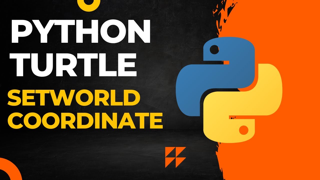 Python Turtle Setworldcoordinate | How to set up Setworldcoordinate in Python Turtle