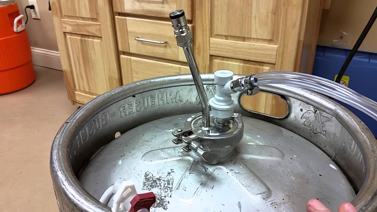 Corny keg from sanke