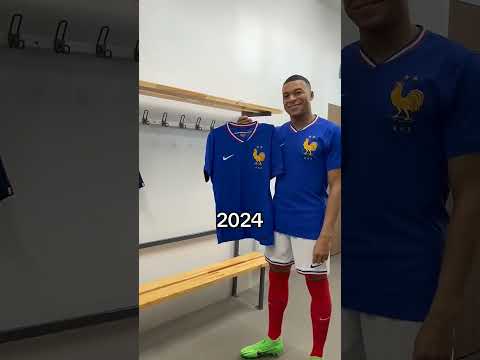 France jersey to 2024 presented by K.MBAPPÉ