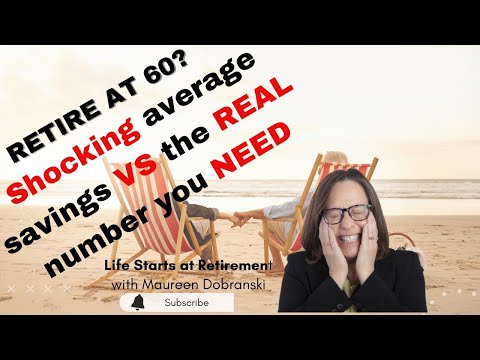 The AVERAGE 60 year old has this much SAVED for retirement! - IS IT ENOUGH?