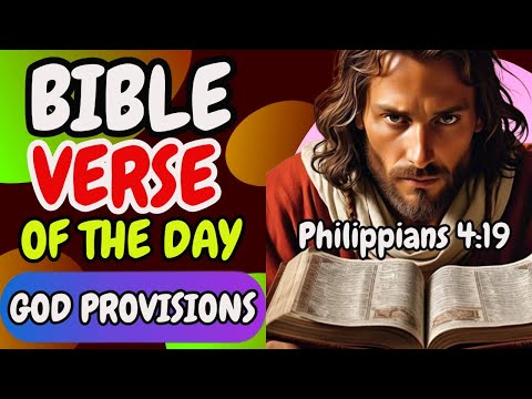 🔴Bible Verse of the Day - Philippians 4 19 {KJV} | God’s Provision & Powerful Reflection @JC5455