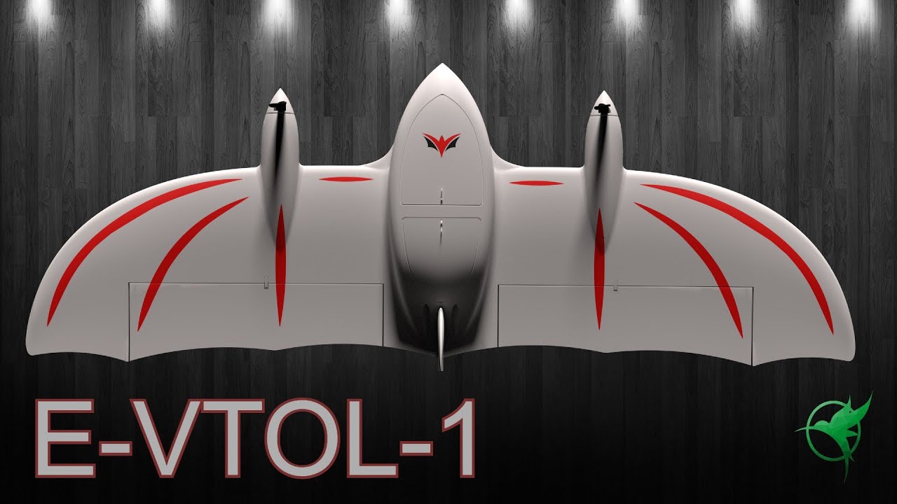 Eclipson E-VTOL, 3D printable dual motor tailsitter - VTOL Plane ...