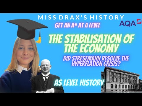 AS LEVEL HISTORY | The stabilisation of the economy 1924-29