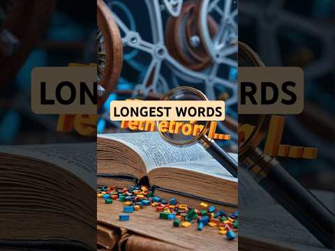 📖 The Word That Takes 3 Hours to Say 🤔
