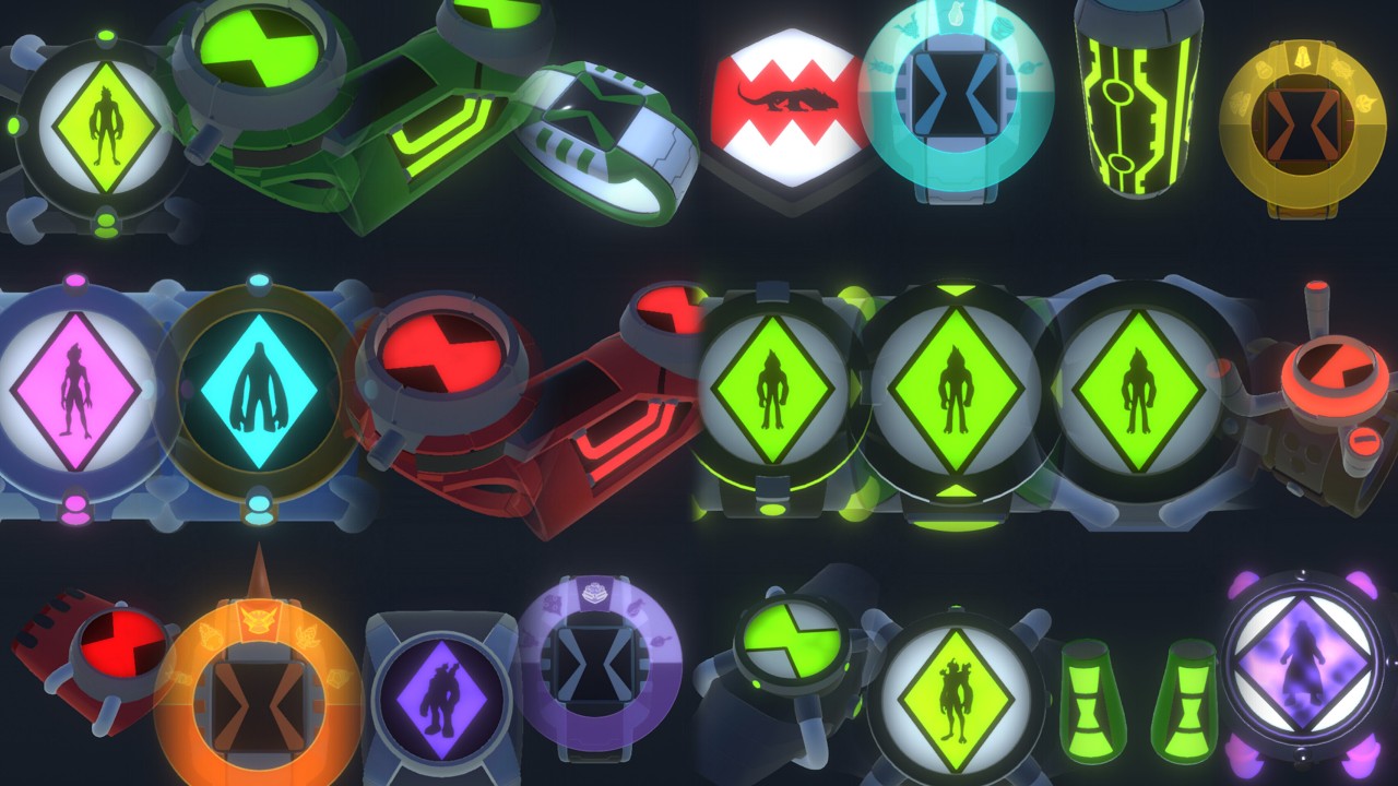 All Omnitrix Codes Review | OMNI WATCH 3D GAME | @AlienX-Ben