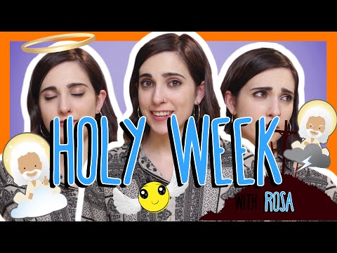 Spanish HOLY WEEK Words with Rosa!