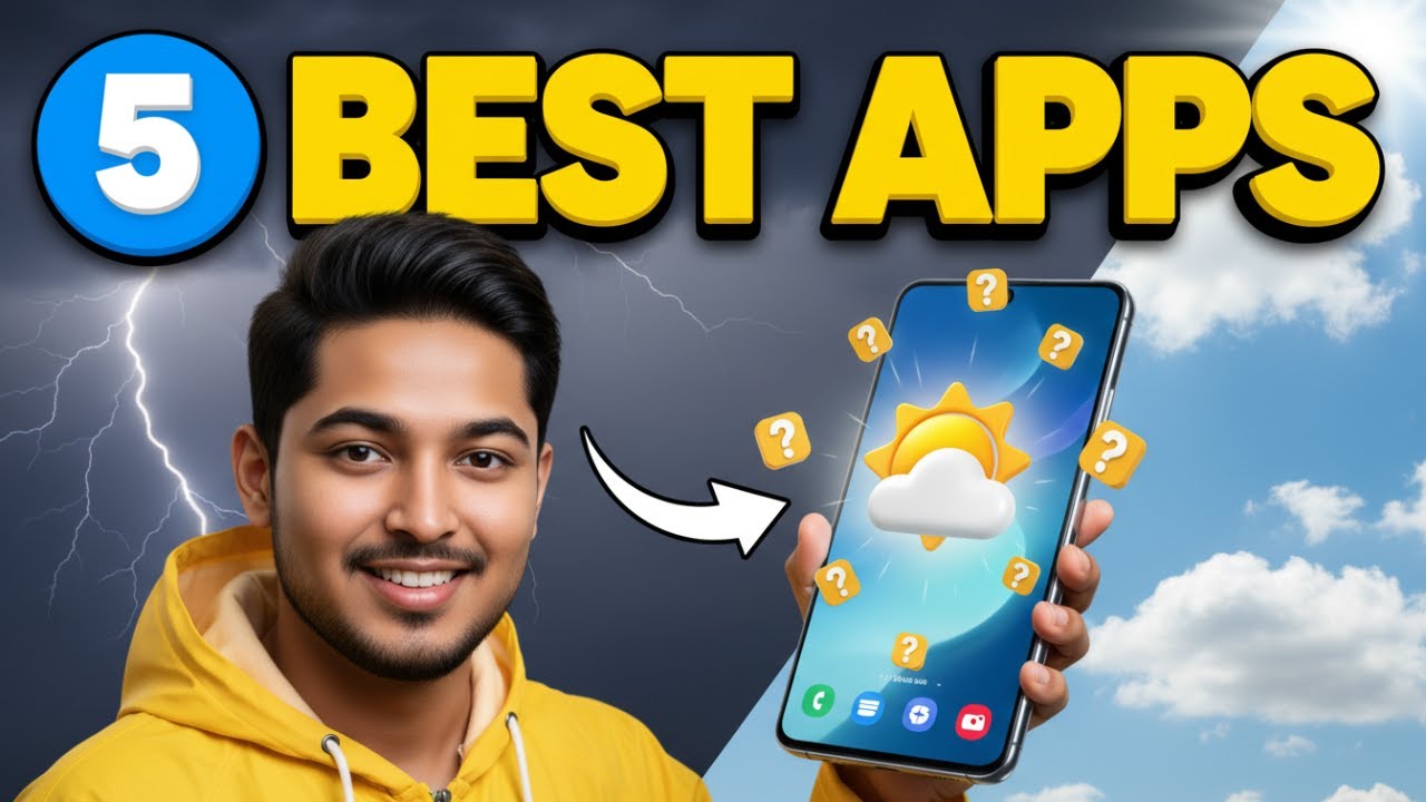 5 Best Apps For Weather On Android | Top Picks (2025)