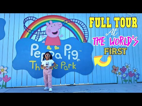 Peppa Pig Theme Park 2023 FULL TOUR! All Rides, Every Attraction, Shows, Things-to-do... | Florida