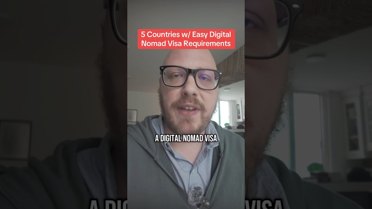 ✈️ 5 Countries with Easy Digital Nomaf Visa Requirements 🧳