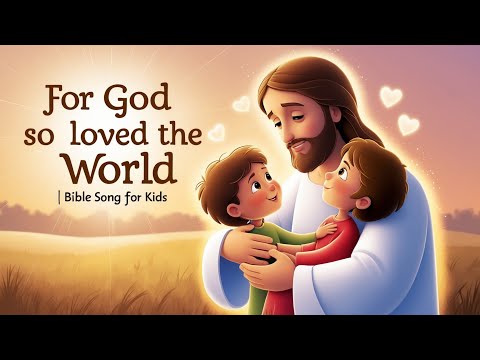 For God So Loved the World | Bible Song for Kids | John 3:16 | Judah’s Tribe