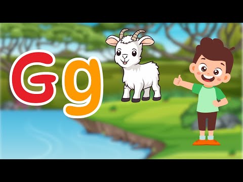 Letter G Words for Kids | Learn the Alphabet G with Fun Words and Pictures | Kids TV 2025