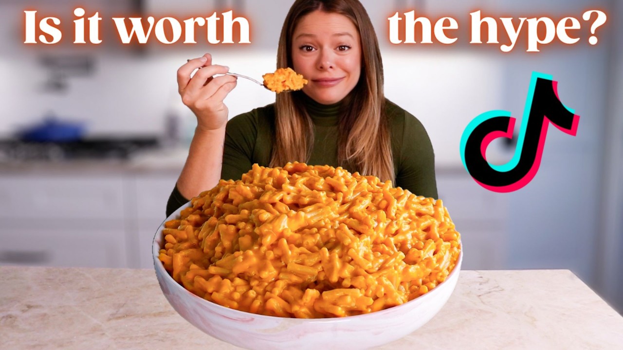 I Made the Viral TikTok Boxed Mac & Cheese Hack!