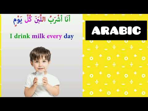 Learn Arabic language || Translate English in to Arabic ||Easy sentences in English to Arabic ||