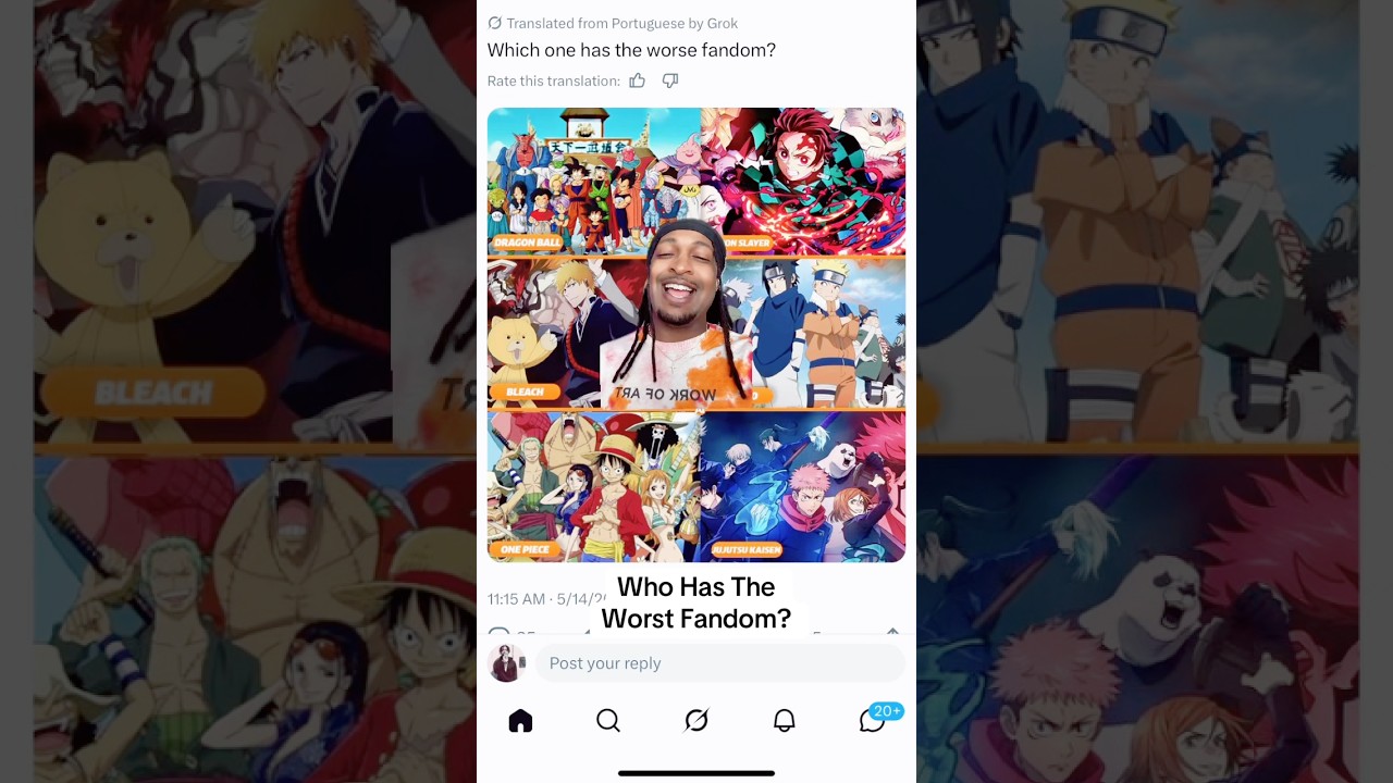 Who Has The Worst Fandom? #onepiece #jujutsukaisen #naruto #dragonball #fandom