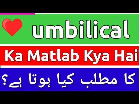Umbilical Meaning In Urdu | Umbilical Ka Matlab Kya Hota Hai | Umbilical Ka Meaning Kya Hai |