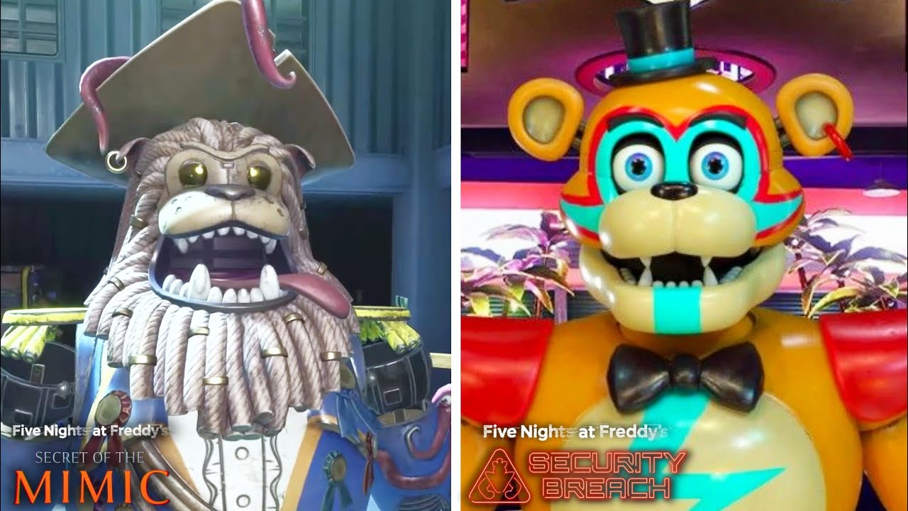 Evolution of Springlock Suits Comparison | FNAF Secret Of The Mimic vs. Security Breach