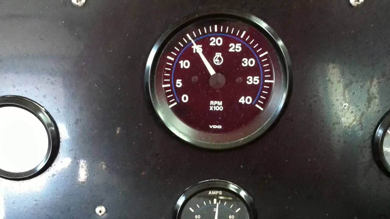 Installed VDO Tach