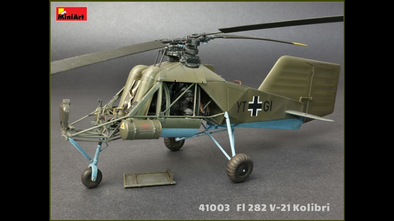 MiniArt FL282 Kolibri kit reviews.
