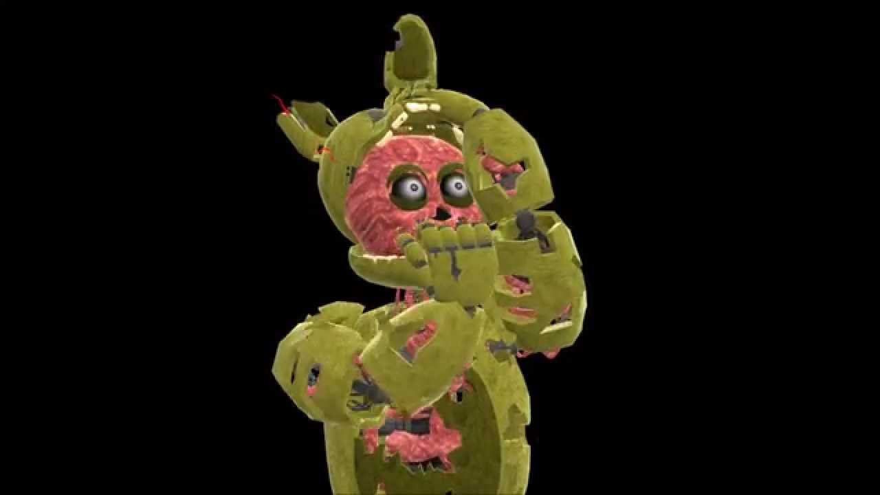 (MMDxFNaF) Springtrap Animation Test