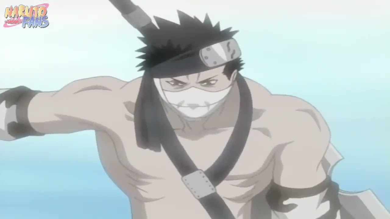 Primera aparicion de Zabusa en Naruto | Pelea Completa