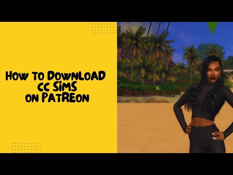 Sims 4 Tutorial: How to download CC Sims from Patreon