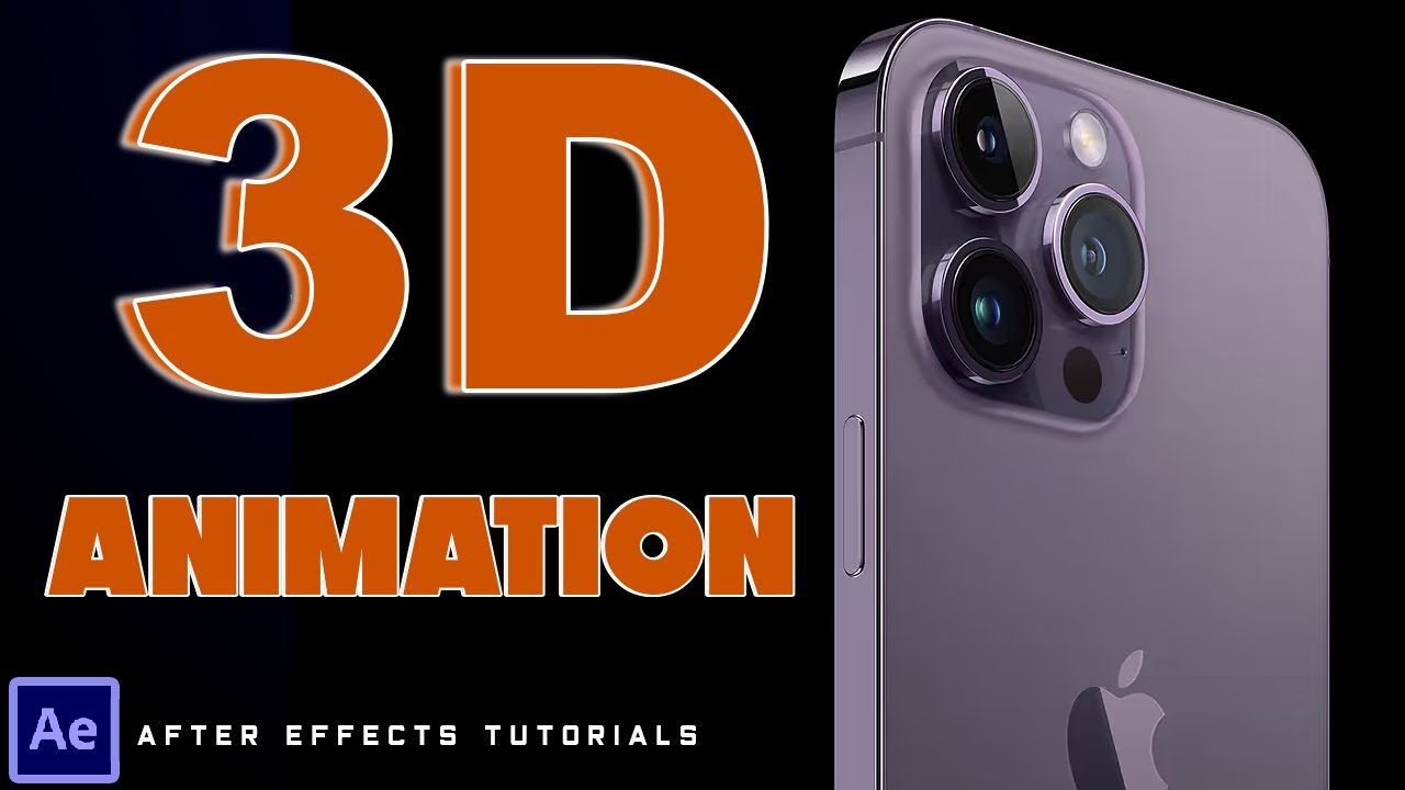 Simple 3D Phone Animation In After Effects | No plugins | After Effects Tutorial