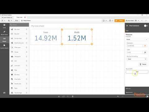 Learn Learn Qlik Sense Dashboard Development Adding KPIs | packtpub com - Mind Luster
