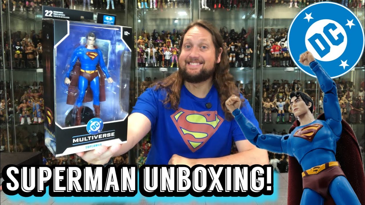 Superman DC McFarlane Superman Returns Unboxing & Review!