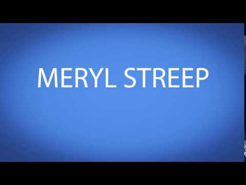 how to pronounce MERYL STREEP