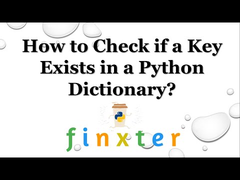 How to Check if a Key Exists in a Python Dictionary?