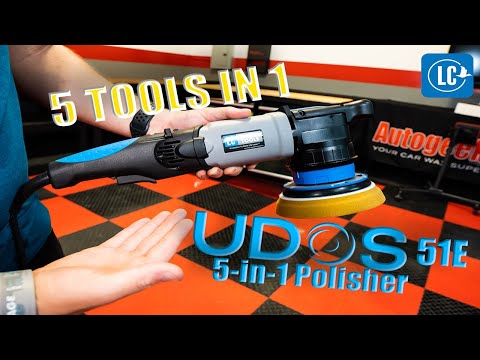 5 TOOLS IN 1 | UDOS 51E Polisher From Lake Country Power Tools