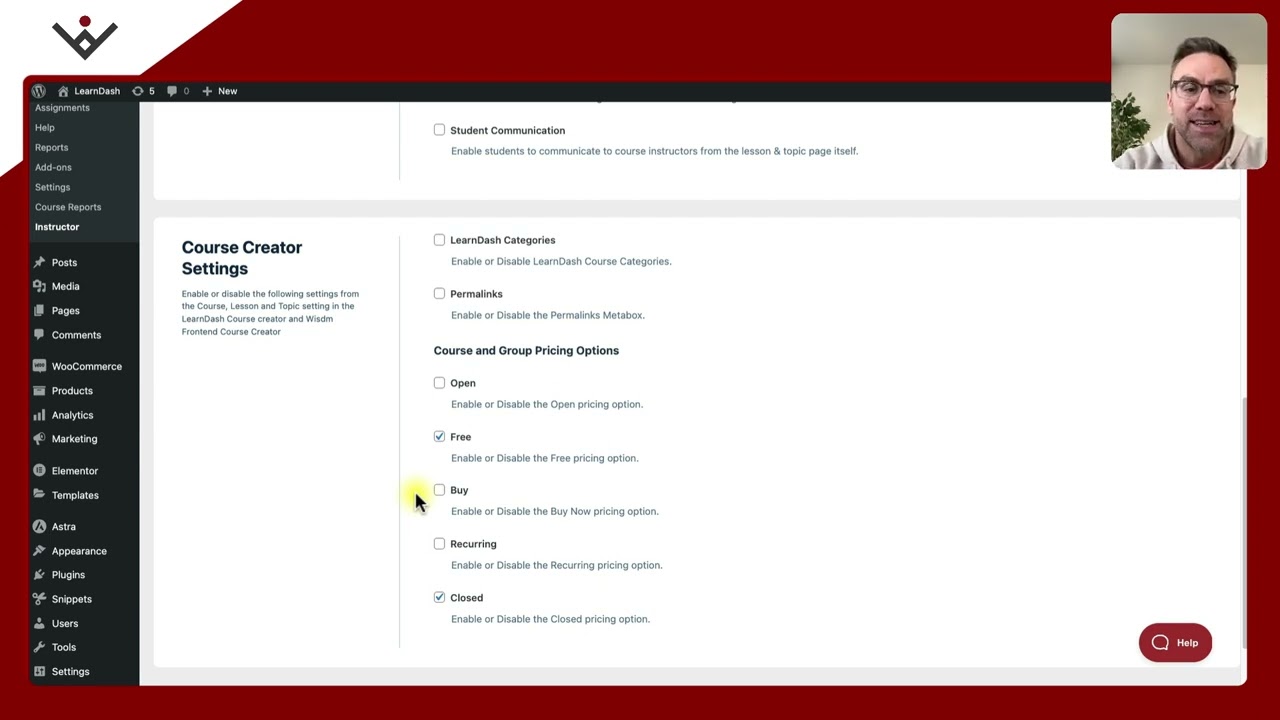 LearnDash Instructor Role Plugin - Full Walkthrough, Explanation of Features
