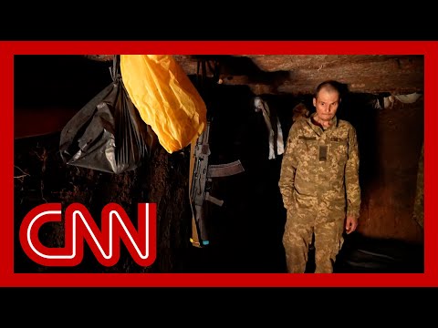 In the trenches: See Ukrainians holding the line against Russia