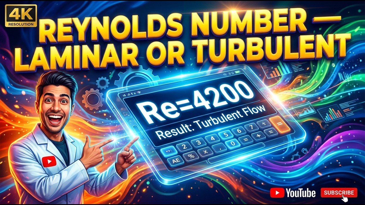 Reynolds Number — Laminar or Turbulent Calculator — How to Use It | Engineering Tool