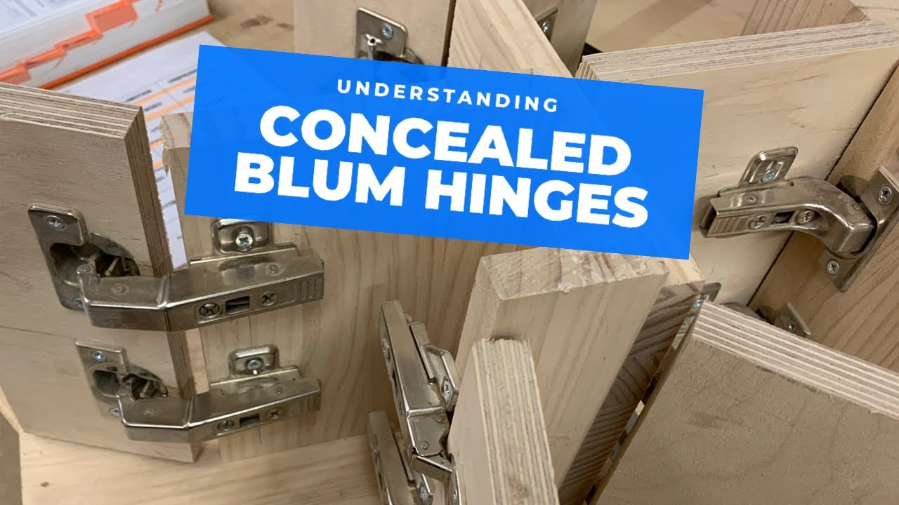 All the main Blum hinge types explained!