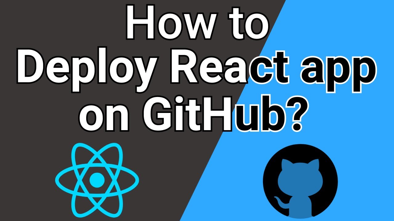 How to Deploy React app on GitHub?