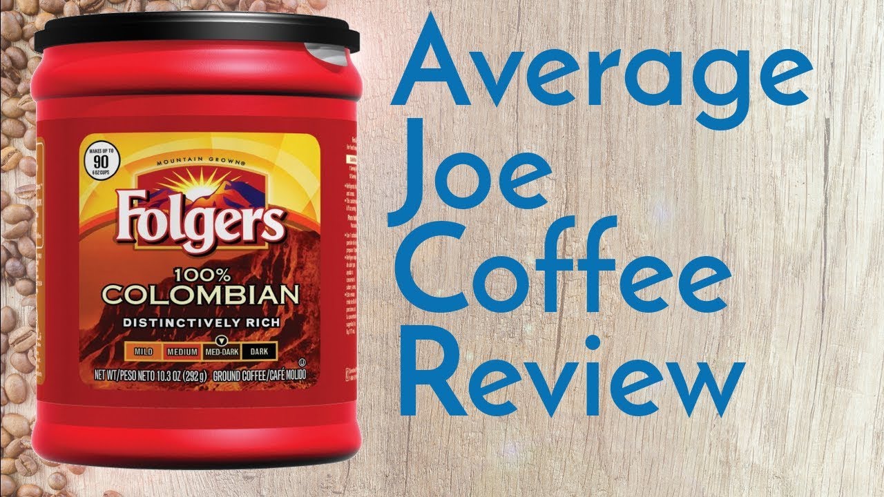 Folgers 100% Colombian Coffee Review