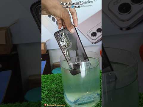 Oppo Reno 12 Pro water test 😭 #shorts #viral #opporeno #ytshorts