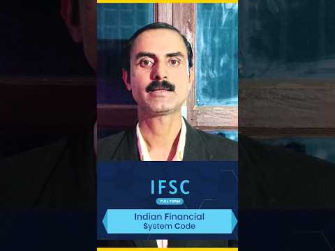 Important Information | IFSC Code Full Form #bank #information #shorts