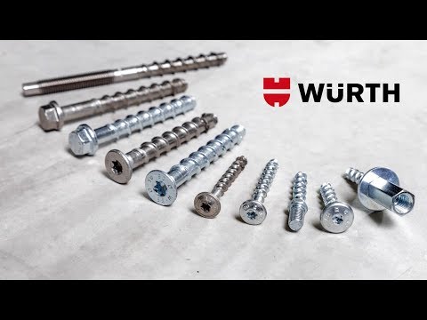Vis d'ancrage W-BS pour béton - Würth