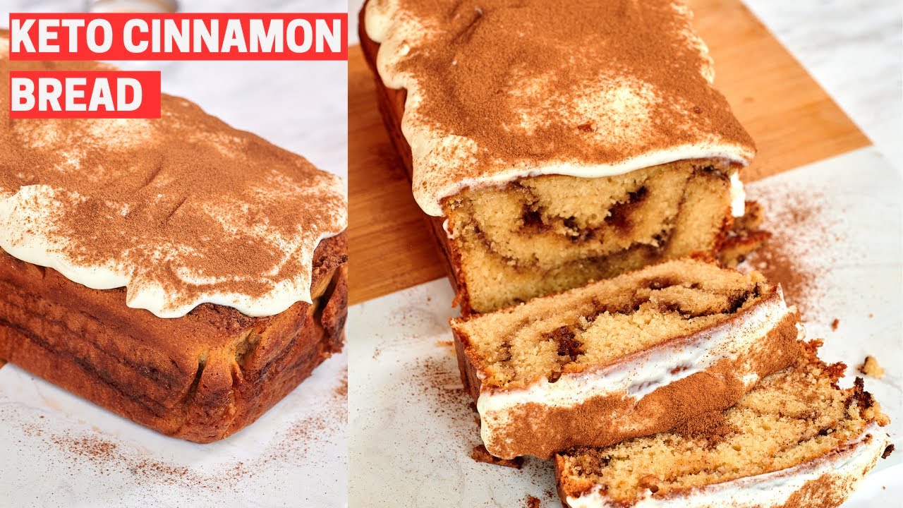 The Best Keto Cinnamon Bread | Easy Low Carb Breakfast Recipe (Sugar-Free!)