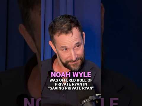 Noah Wyle almost Private Ryan in “Saving Private Ryan”. #ER schedule stopped him. #mattdamon