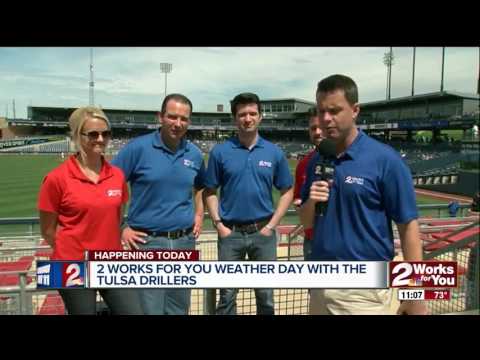 2 Works for You Weather Team hosts Weather Day with The Tulsa Drillers