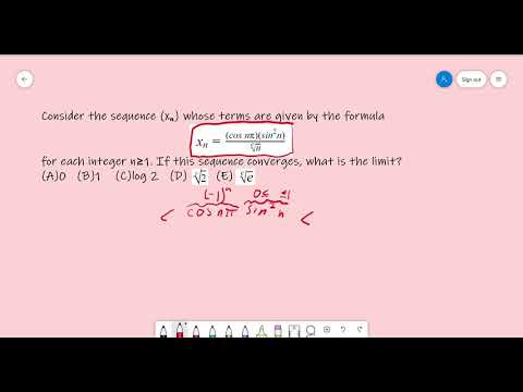 Cracking the GRE Math Subject Test - Calculus I #1 (Easy)