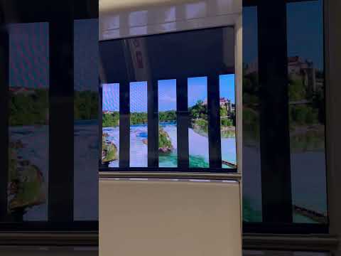 Amazing underground train show in #Switzerland Zurich Airport #