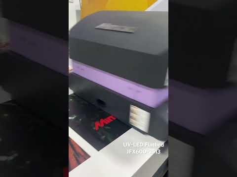 UV-LED large flatbed printer