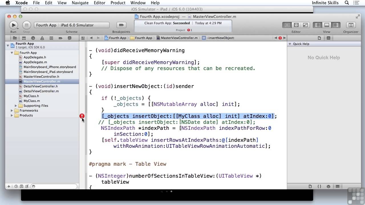 Objective C Programming Tutorial | Using @class And #import Directives