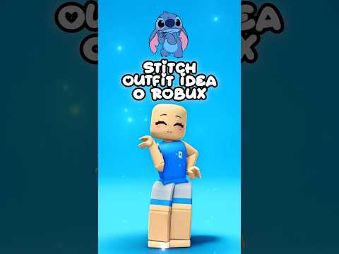 0 Robux Outfit Idea 🥰💙 Stitch #roblox #robloxshorts #robloxoutfits #lanahyt
