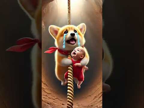 Naughty boy pushes small kids into borewell 🥺! #shorts #dog #rescue #rescuedog